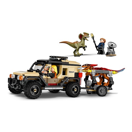 LEGO Jurassic World Pyroraptor and dilophosaurus-transport (76951)