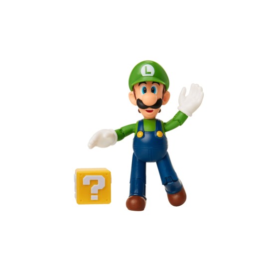 Super Mario Luigi & Block Question 10cm