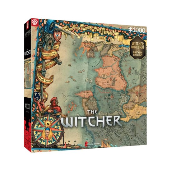 Puzzle The Witcher 3 The Northern Kingdoms 1000pc