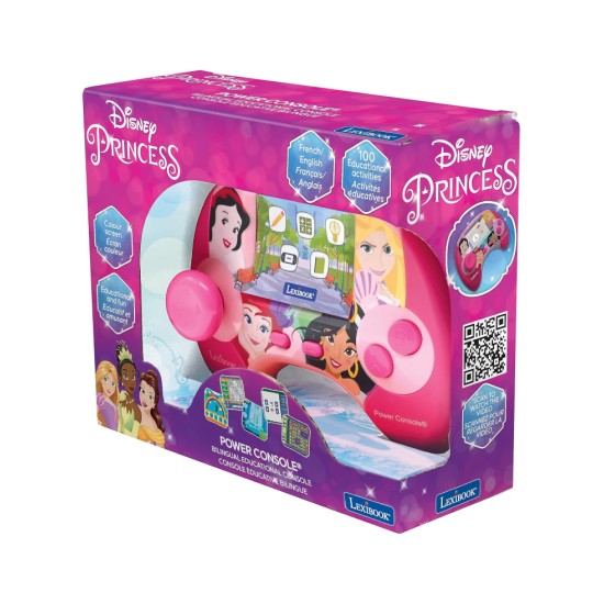 Lexibook Disney Princess Educational Handheld Bilingual Console With ...