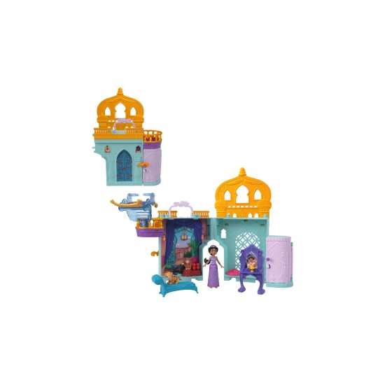 Disney Princess Jasmine Stacking Castle Doll House W. Doll (hlw93)