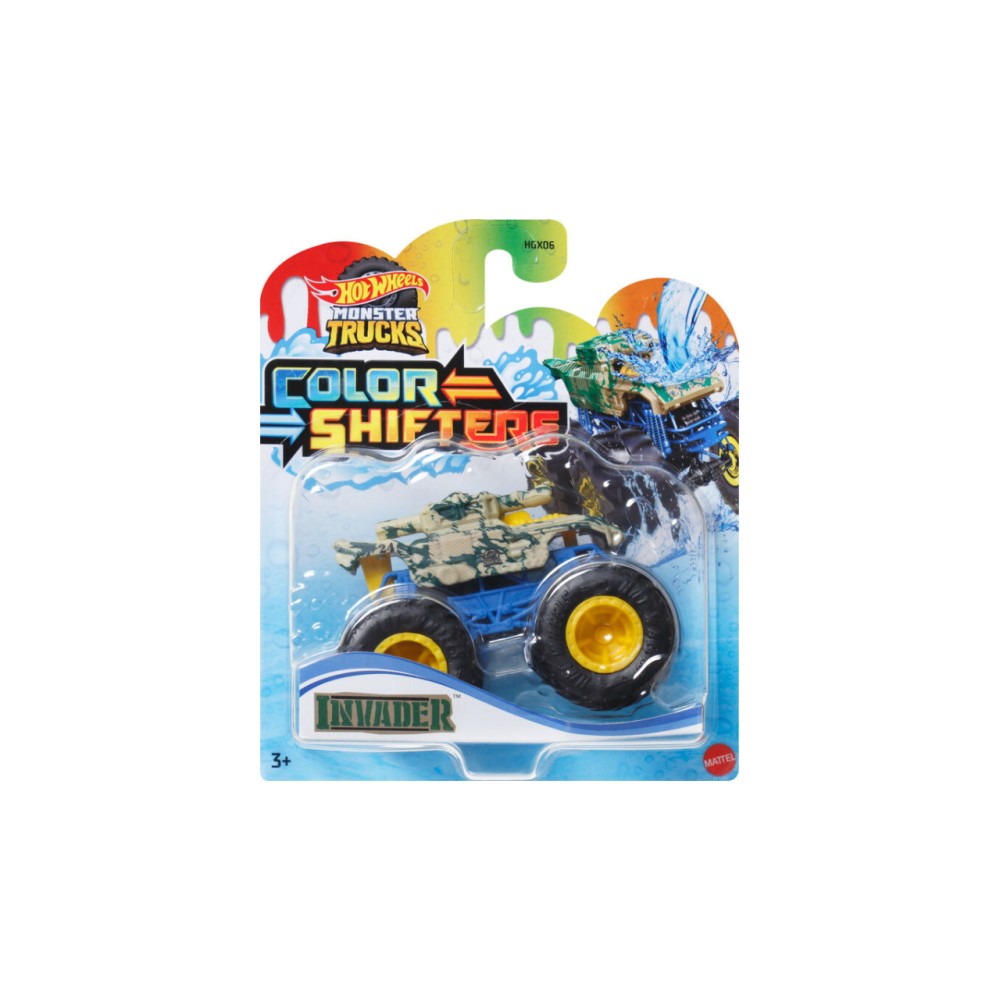Hot Wheels Monster Trucks Color Shifters Vehicle (hvh87)