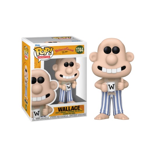 Funko Pop Animation Wallace Gromit Wallace (in Pajamas) #1744 9cm